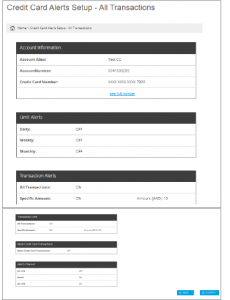 JN Live Credit Cards Alerts - JN Bank